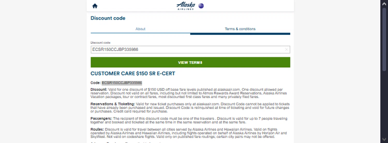 Alaska Airlines Promo Code - $150 Off (Verified) Dec 2025