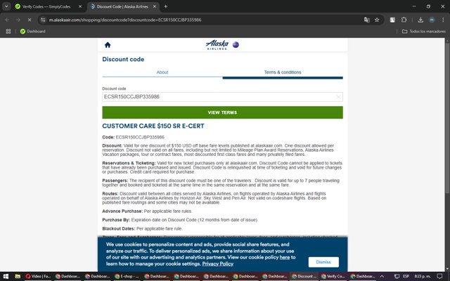 Alaska Airlines Promo Code (3 Verified) - $150 Off Mar 2025