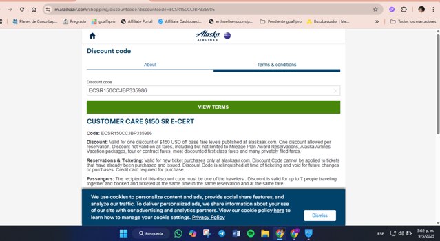 Alaska Airlines Promo Code (3 Verified) - $150 Off May 2025