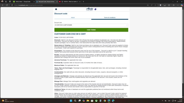 Alaska Airlines Promo Code (3 Verified) - $150 Off Apr 2025