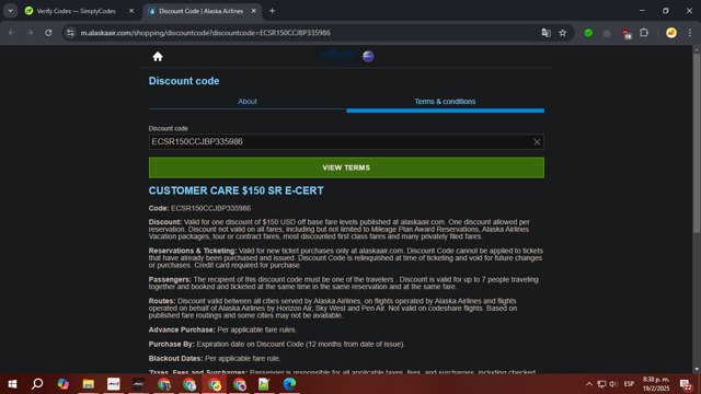 Alaska Airlines Promo Code (6 Verified) - $150 Off Feb 2025