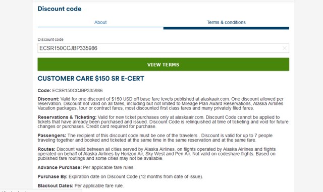 Alaska Airlines Promo Code (6 Verified) - $150 Off Feb 2025