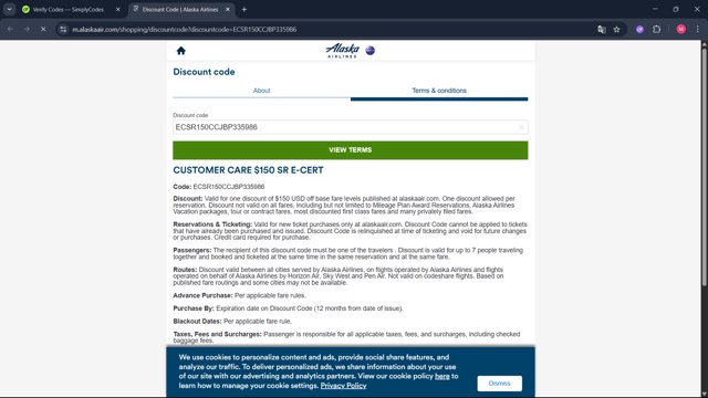 Alaska Airlines Promo Code (5 Verified) - $150 Off May 2025