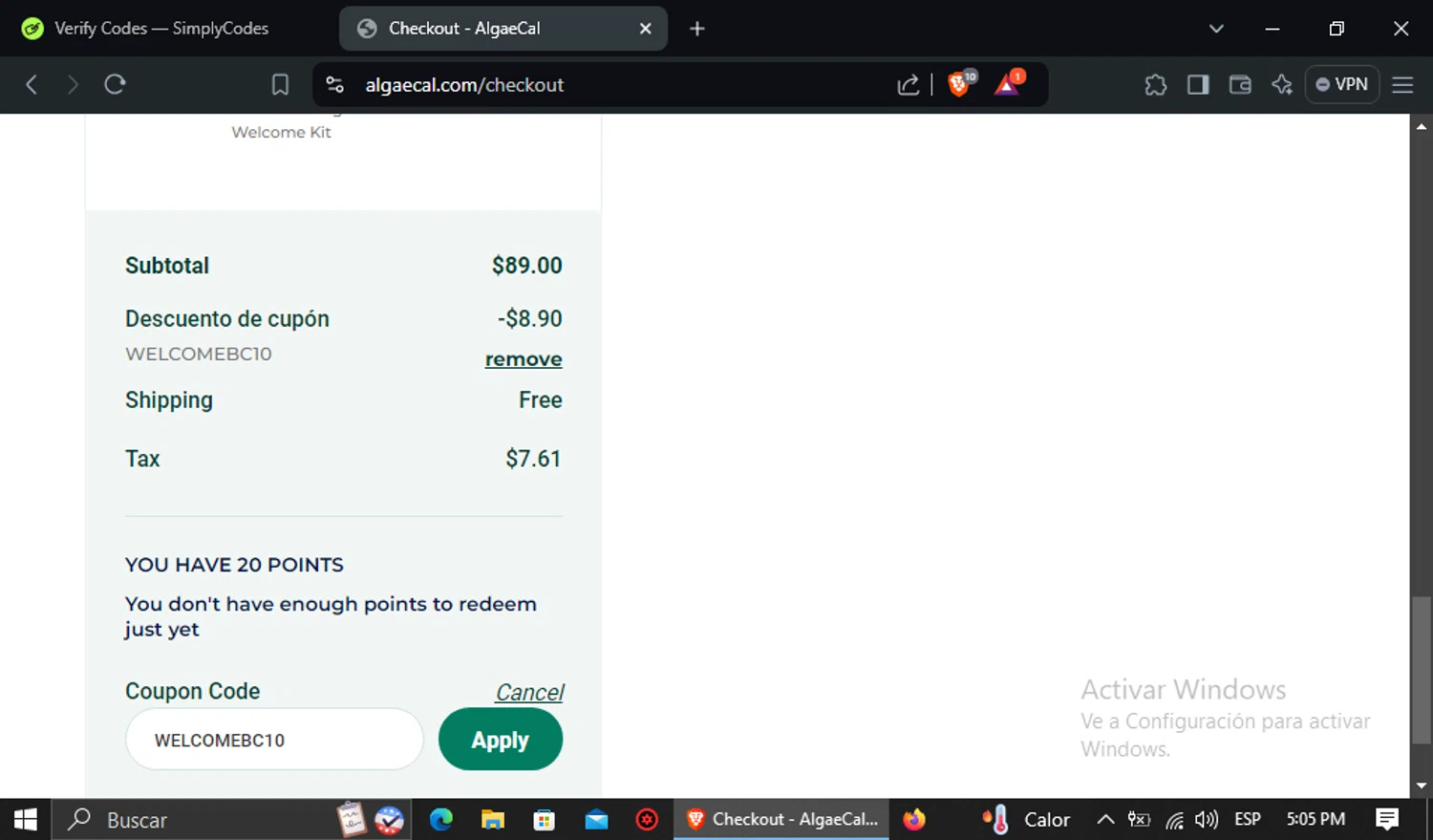 AlgaeCal Coupon Codes - 10% Off | October 2024