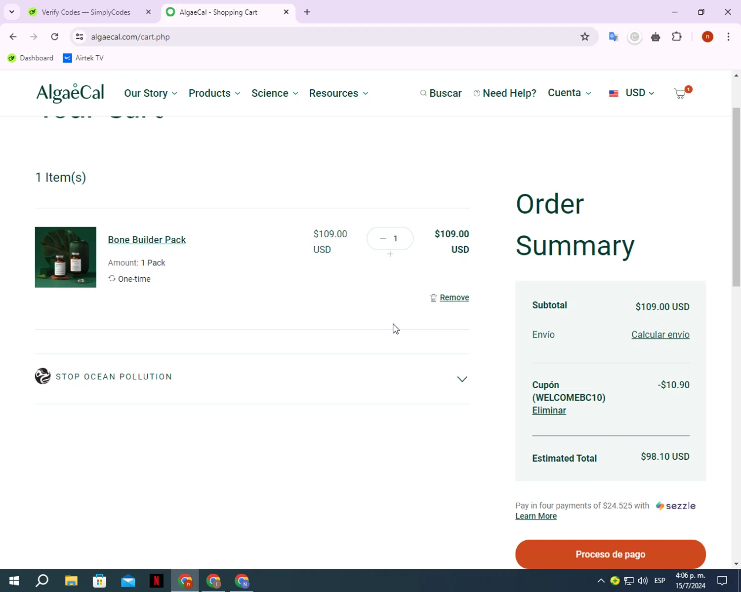 AlgaeCal Promo Codes – 10% Off | August 2024