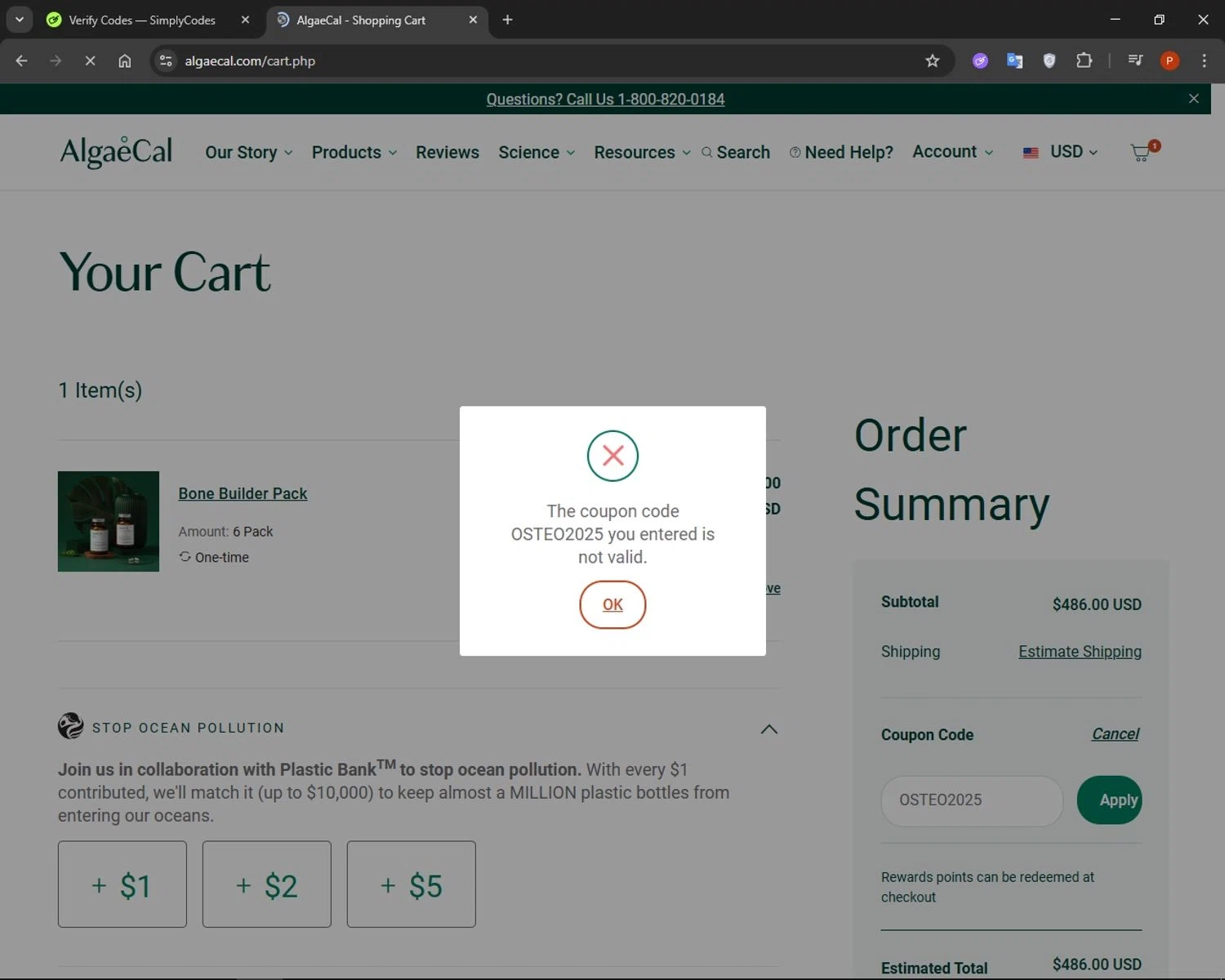 AlgaeCal Discount Codes - 10% Off (2 Verified) Oct 2025