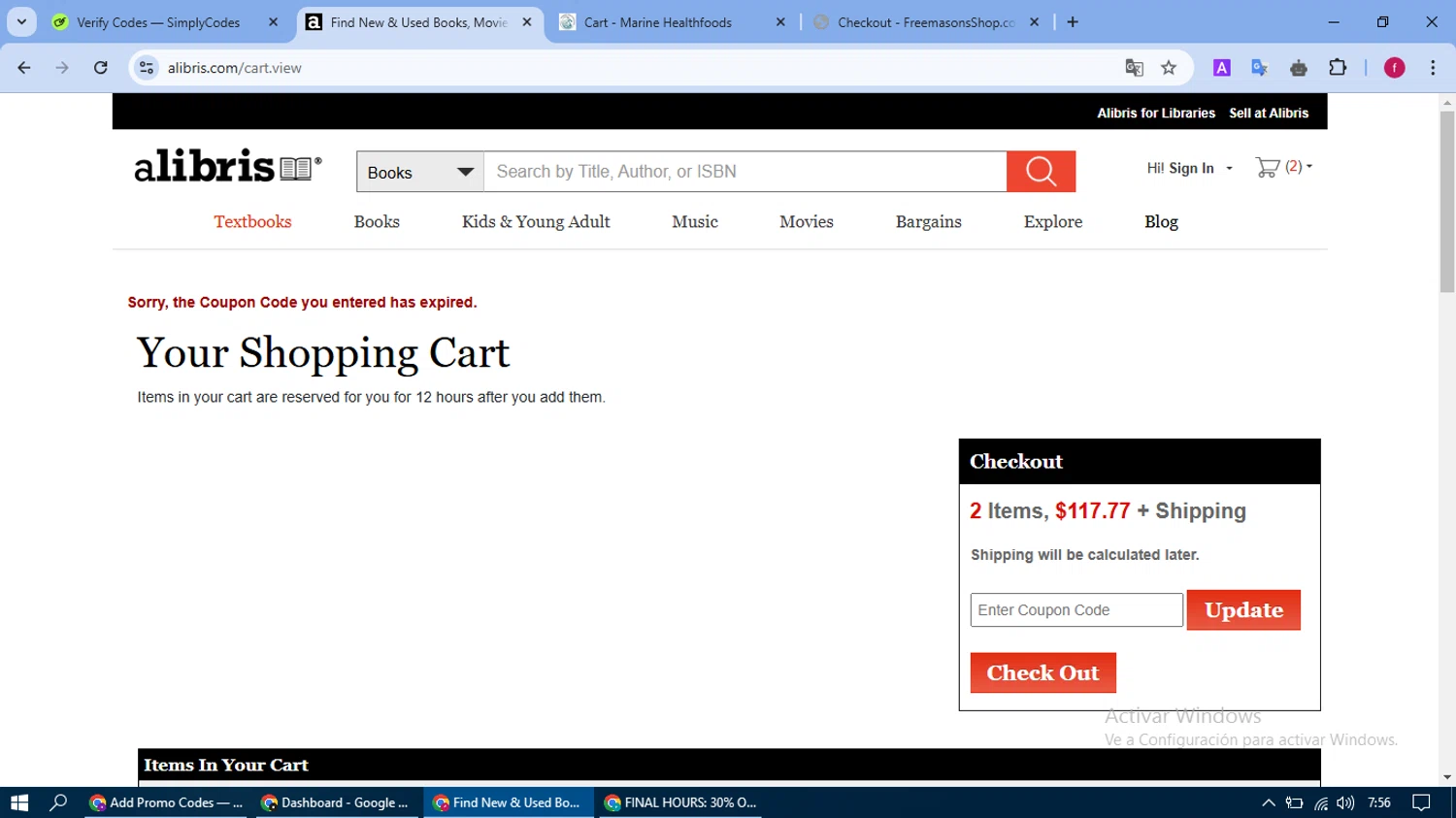 Alibris Coupons - $20 Off | January 2025