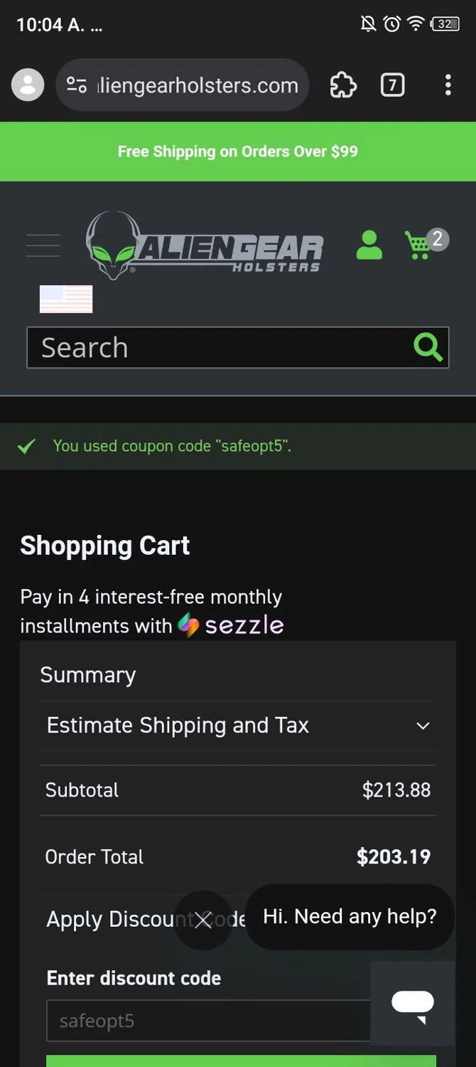 Alien Gear Holsters Promo Codes – 5% Off | May 2024