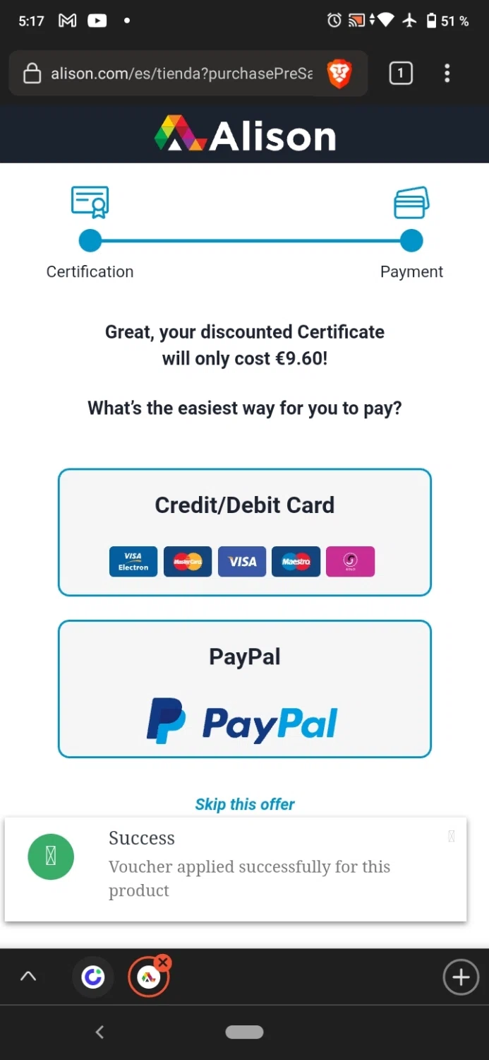 Alison Promo Codes - 25% Off Sitewide Coupons Mar 2026
