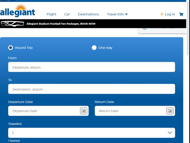 Allegiant Air Promo Codes - $100 Off | November 2024