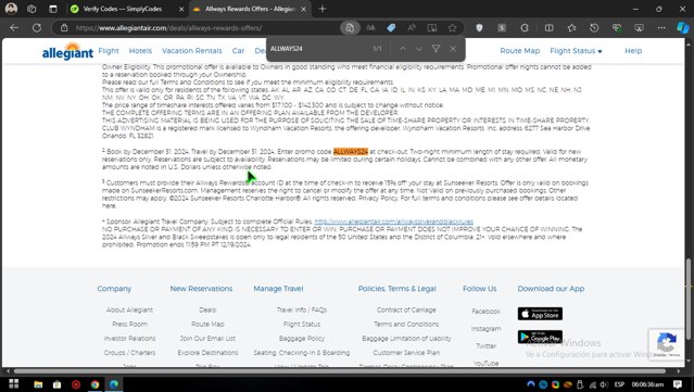 Allegiant Air Promo Codes - $100 Off | November 2024