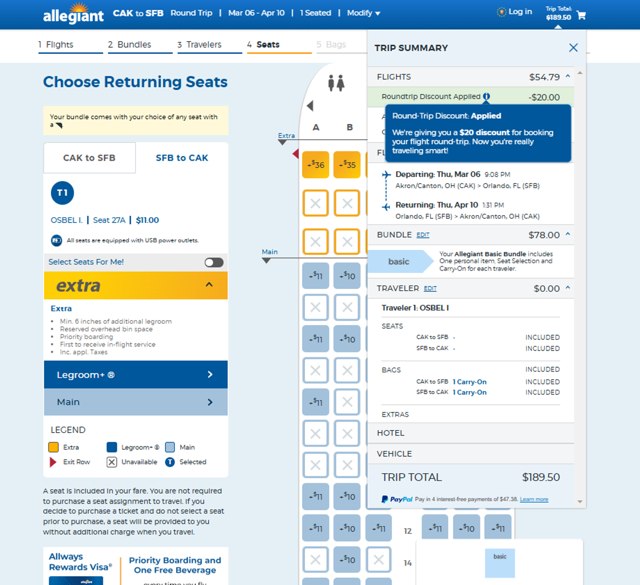Allegiant Air Promo Codes - $50 Off Coupons Sep 2025