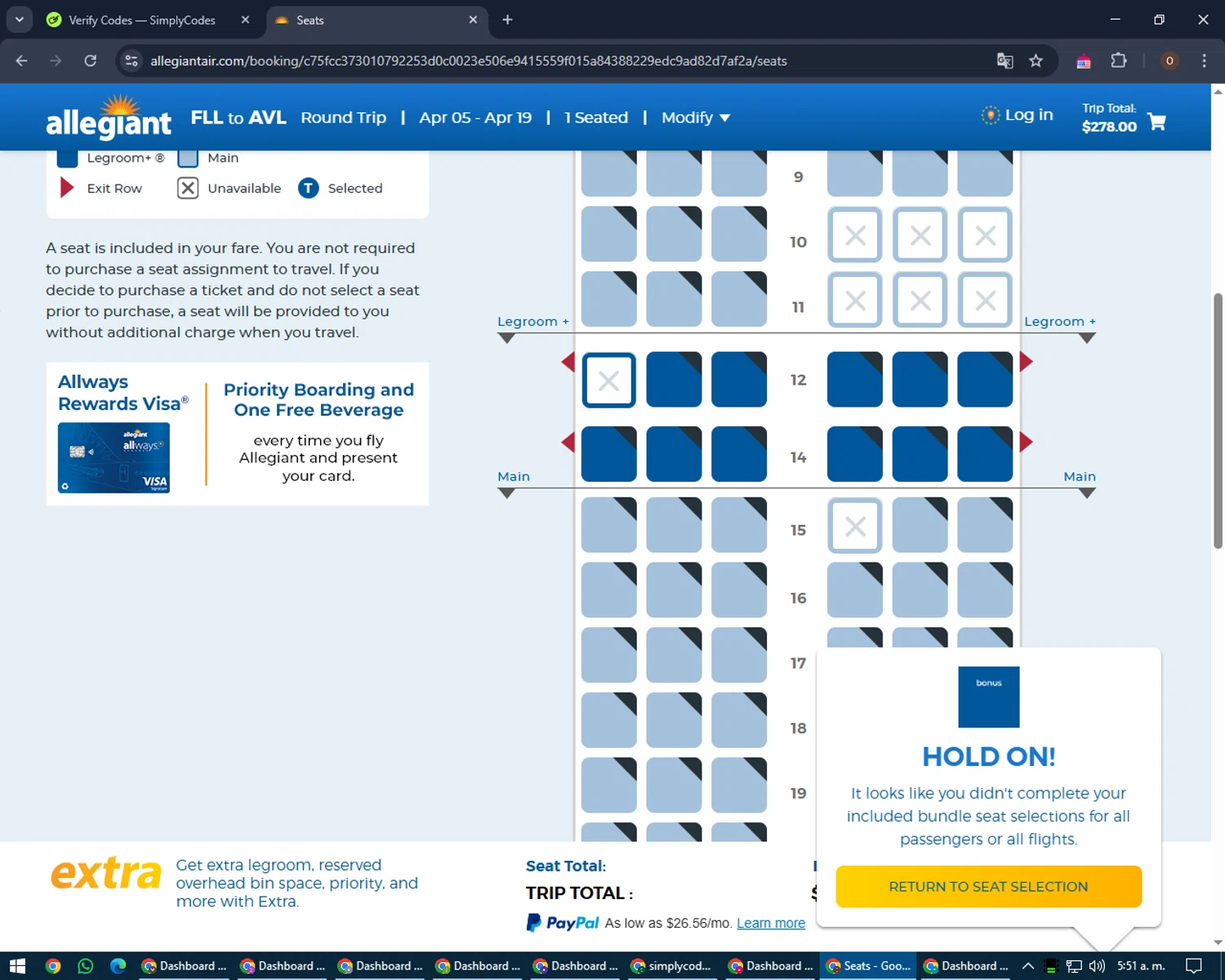 Allegiant Air Promo Codes (1 Verified) - $20 Off Jul 2025