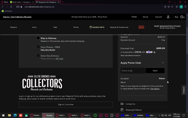 Allen Edmonds Promo Codes (1 Verified) - 10% Off Jul 2025