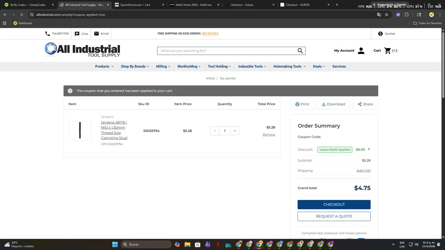 All Industrial Promo Codes - 10% Off (Verified) May 2026