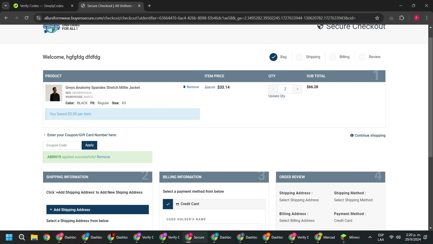All Uniform Wear Coupons - 15% Off | October 2024