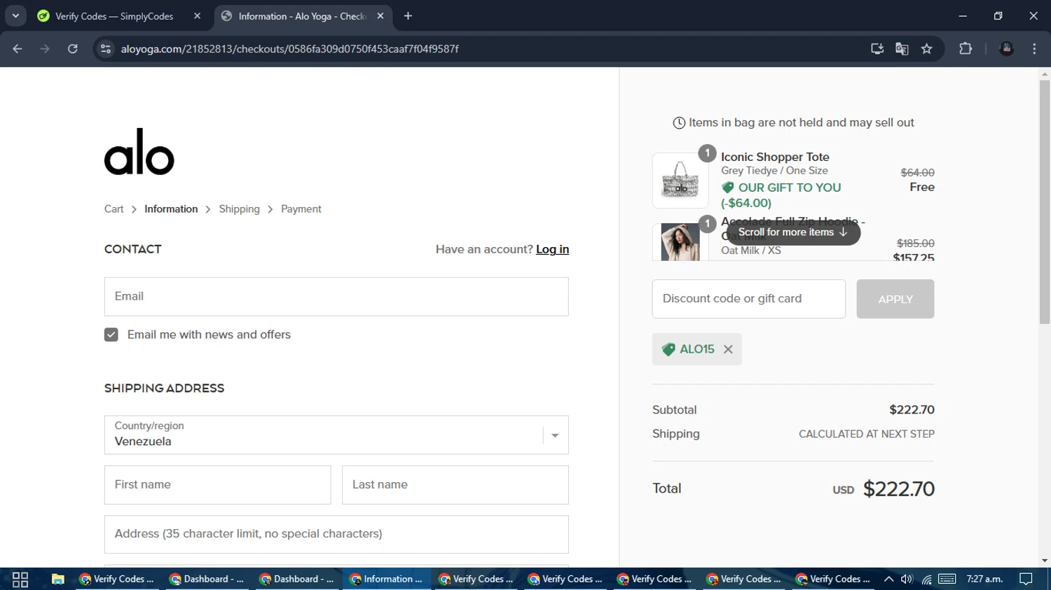 Alo Yoga Discount Codes - 25% Off | January 2025