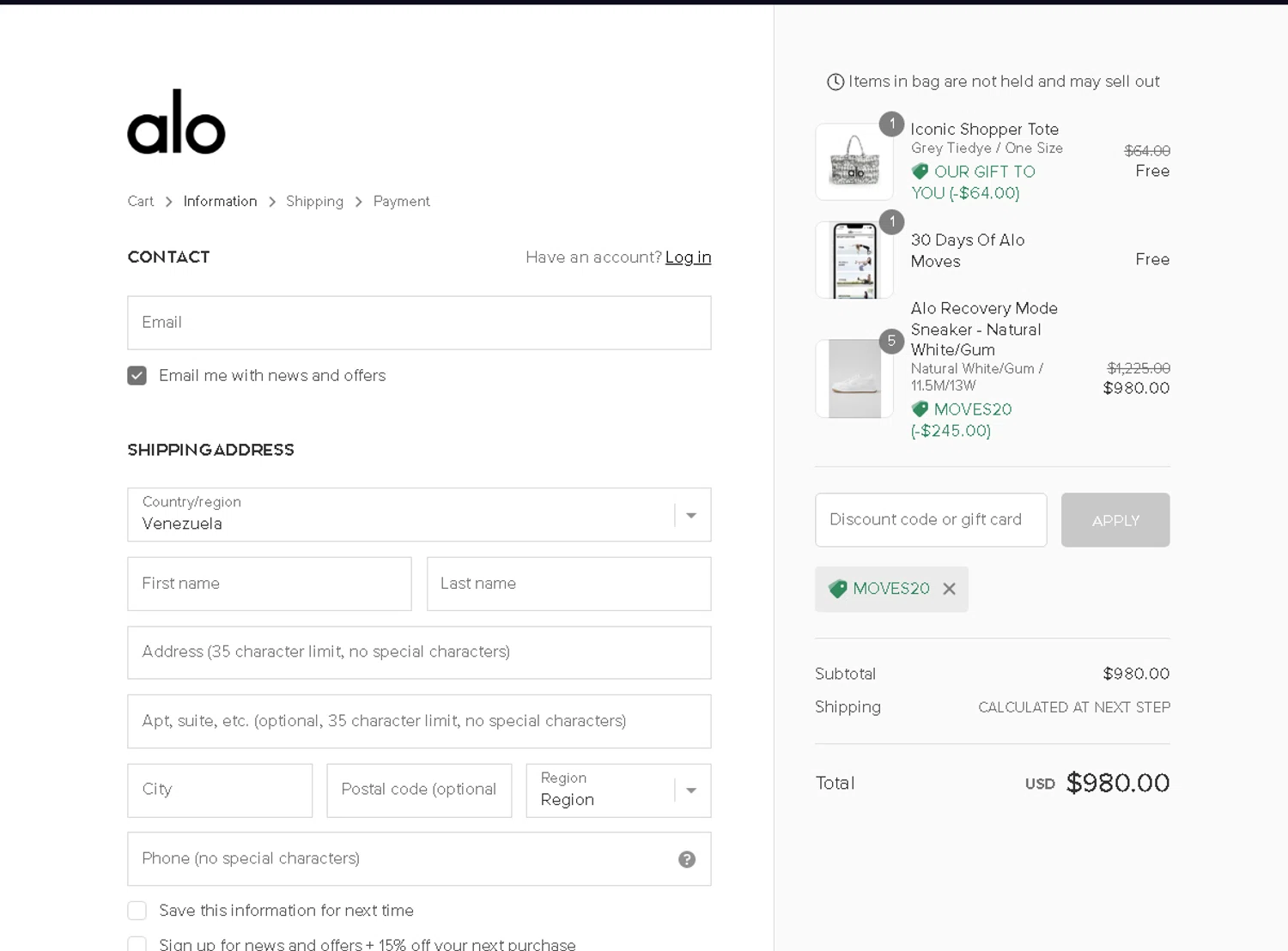 Alo Yoga Discount Codes & Black Friday 2024 Deals - 15% Off