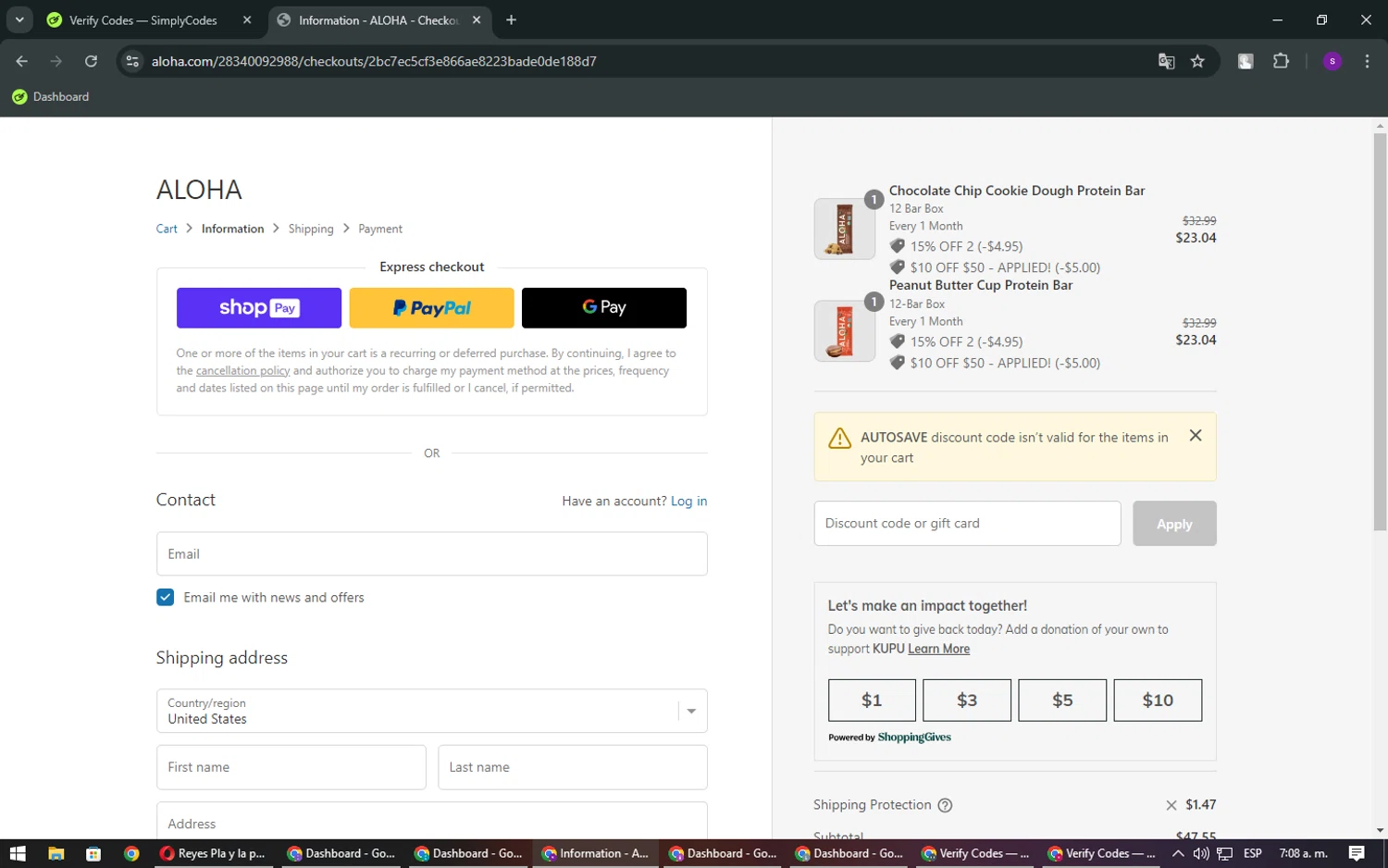 Aloha Discount Codes - 20% Off Promo Codes in August 2024 | SimplyCodes