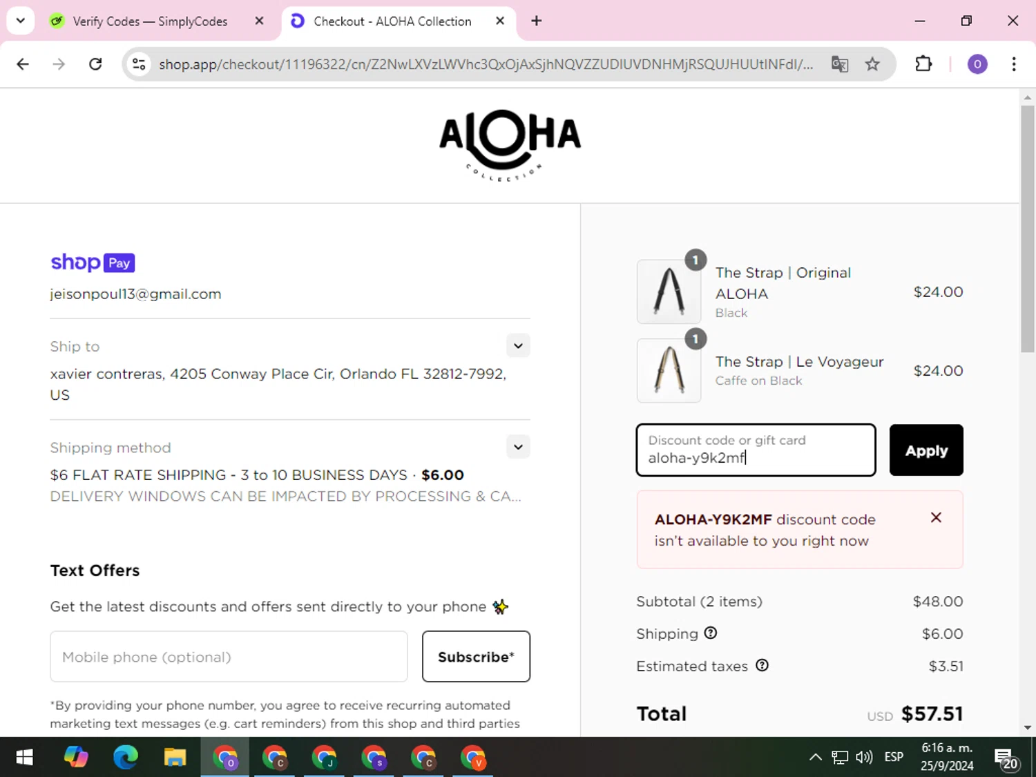 ALOHA Collection Coupon Codes - 40% Off | October 2024