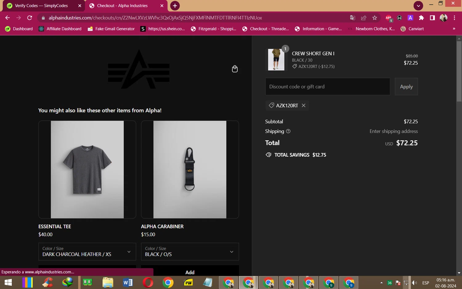 Alpha Industries Coupons - $25 Off | September 2024