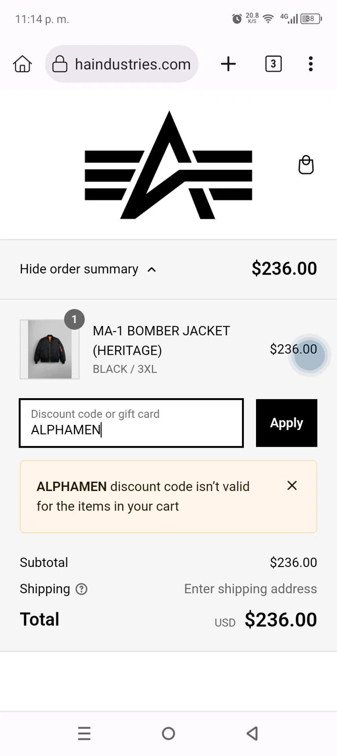 Alpha Industries Coupons - 15% Off | October 2024