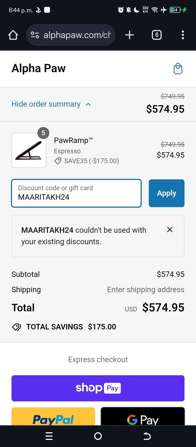 Alpha Paw Promo Codes - $35 Off | September 2024