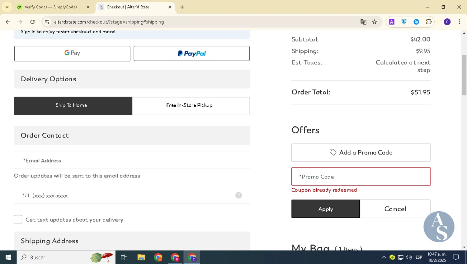 Altar'd State Promo Codes - 25% Off Coupons Mar 2025