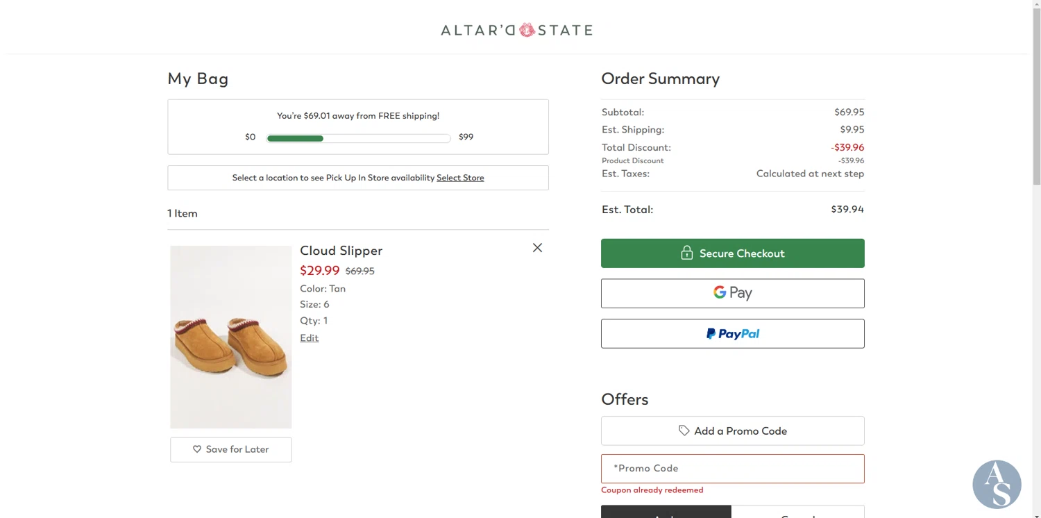 Altar'd State Promo Codes (2 Verified) - 25% Off Jan 2025