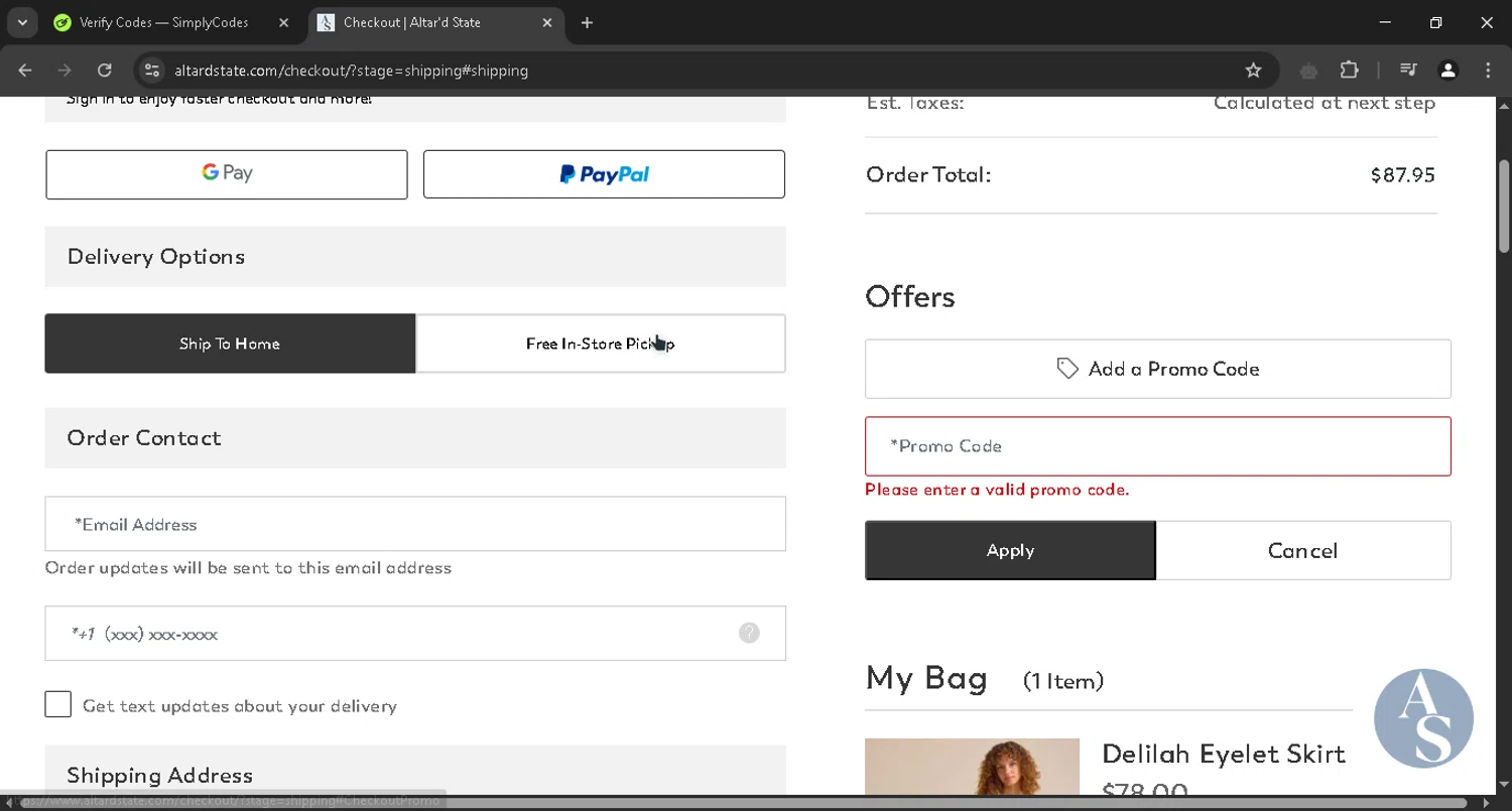 Altar'd State Promo Codes - 25% Off Coupons Aug 2025
