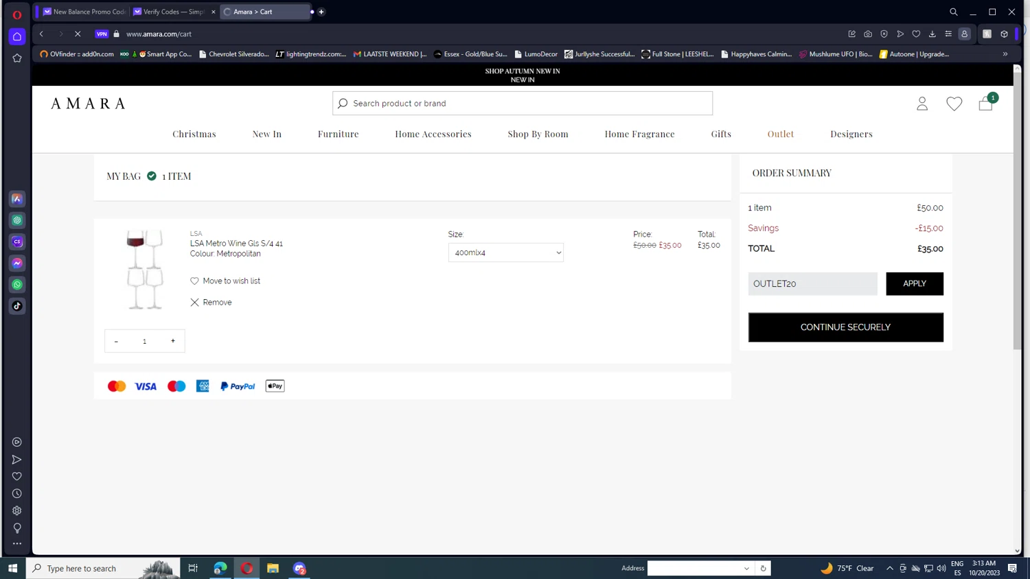 AMARA Promo Codes - $30 Off w/Code Coupons Apr 2026