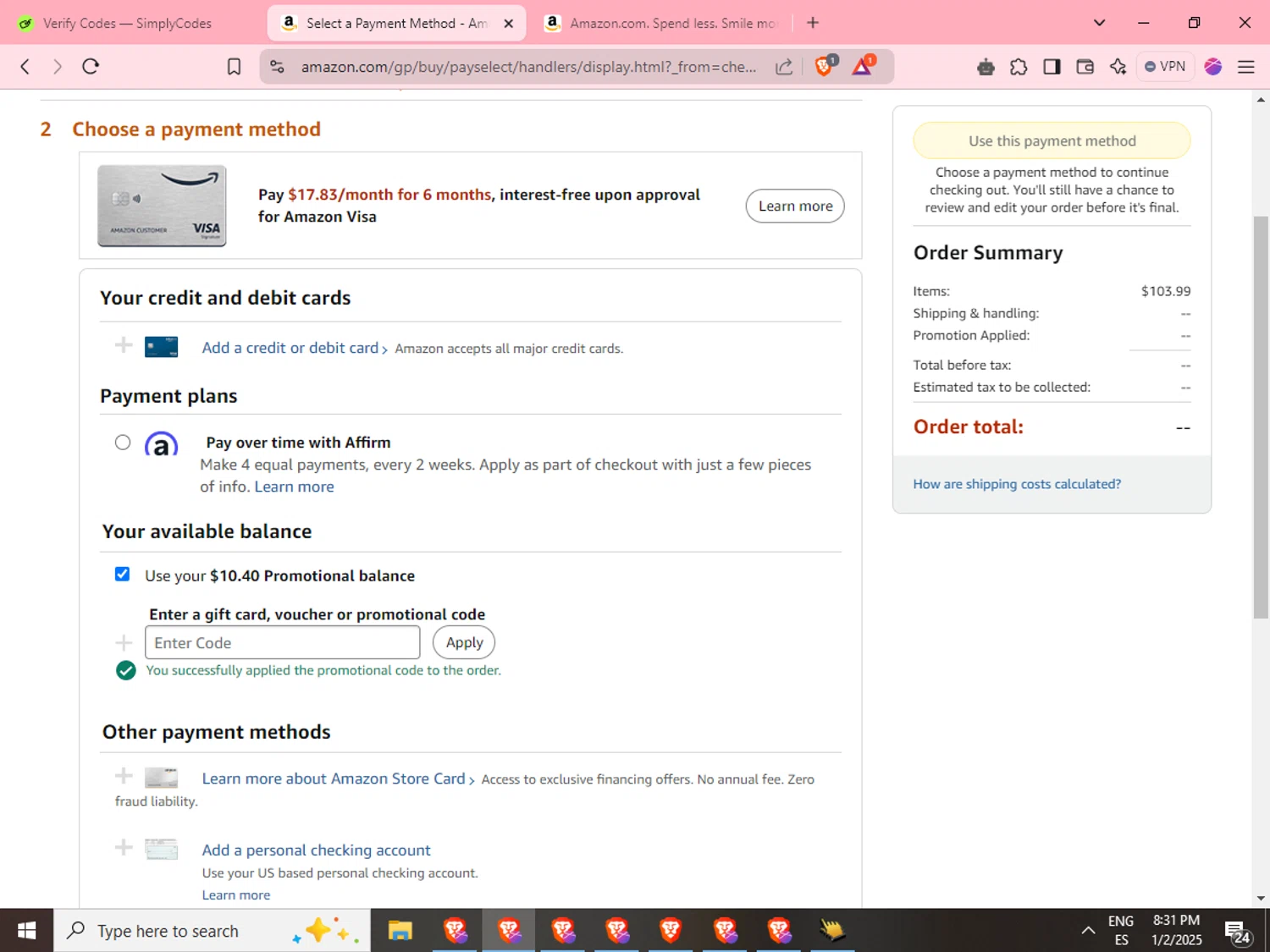 Amazon Promo Codes - $10 Off | January 2025