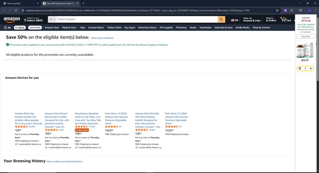 Amazon Promo Codes (98 Verified) - 100% Off w/Code Aug 2025