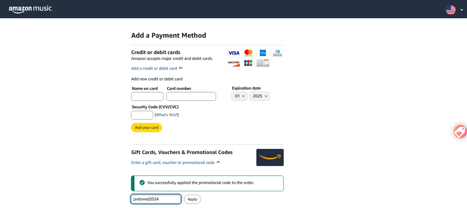 Amazon Music Unlimited Promo Code (2 Verified) - 100% Off Aug 2025