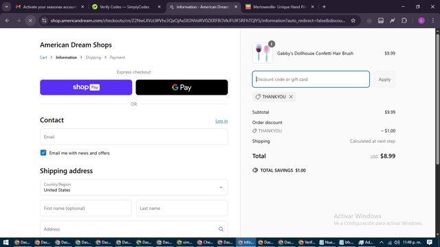 American Dream Promo Code (1 Verified) - 10% Off May 2025