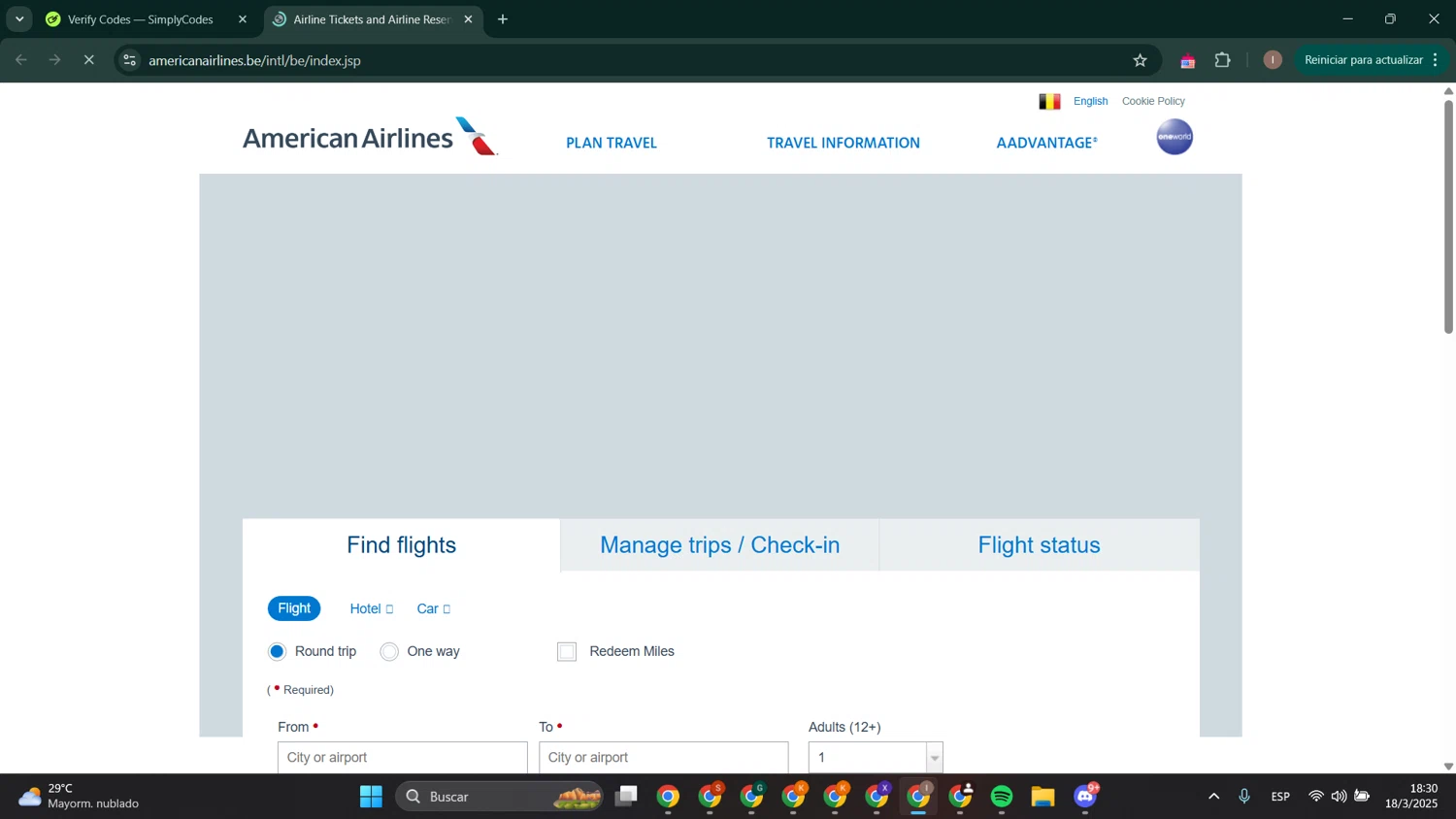American Airlines Promo Codes - 30% Off Coupons Dec 2025