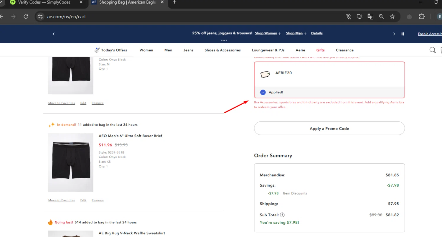 American Eagle Promo Codes - 10% Off | November 2024