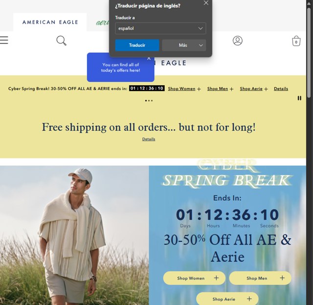 American Eagle Promo Codes (2 Verified) - 30% Off May 2025