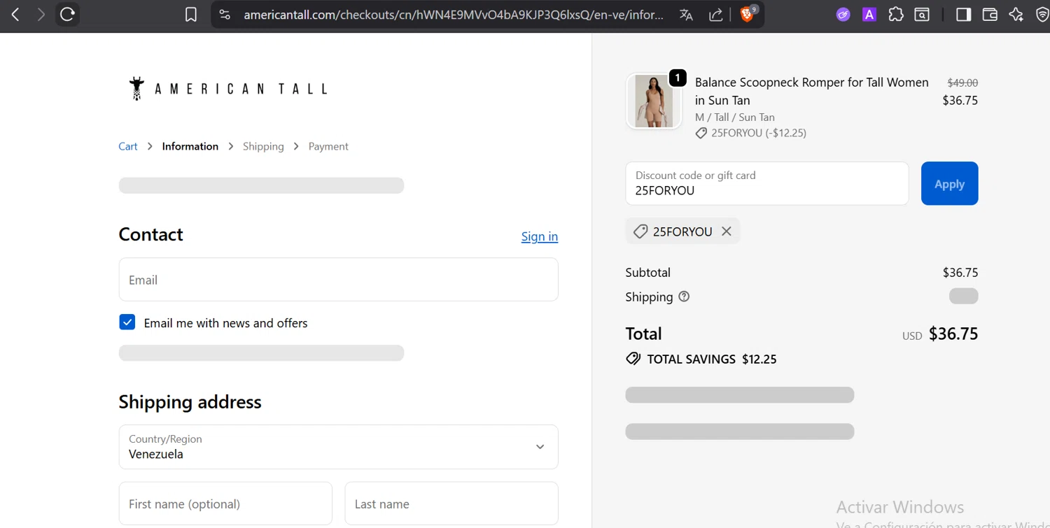 American Tall Promo Codes (3 Verified) - 25% Off Oct 2025