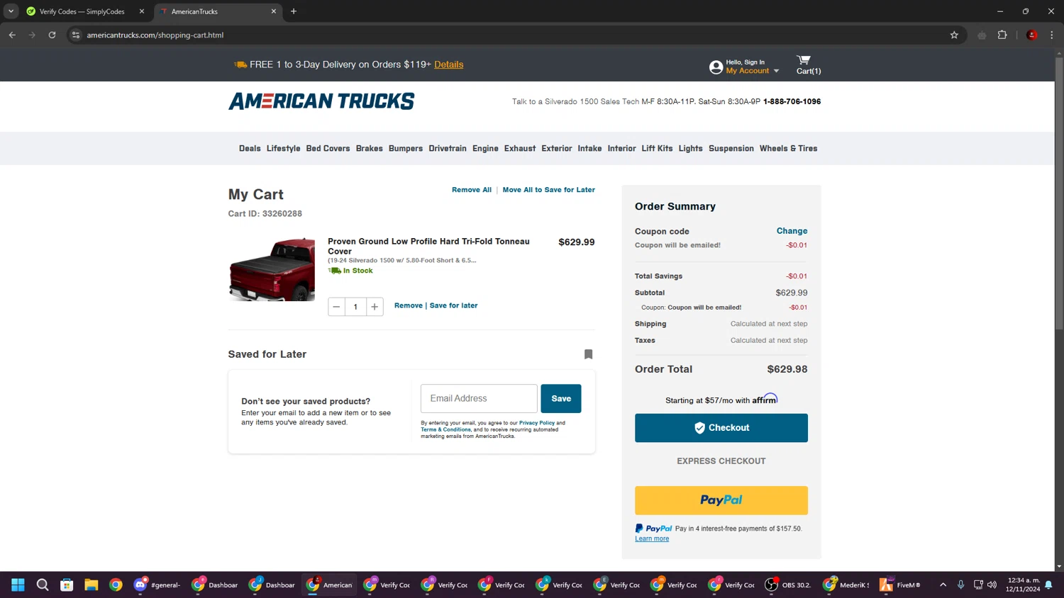 AmericanTrucks Coupons & Black Friday 2024 Deals - $80 Off
