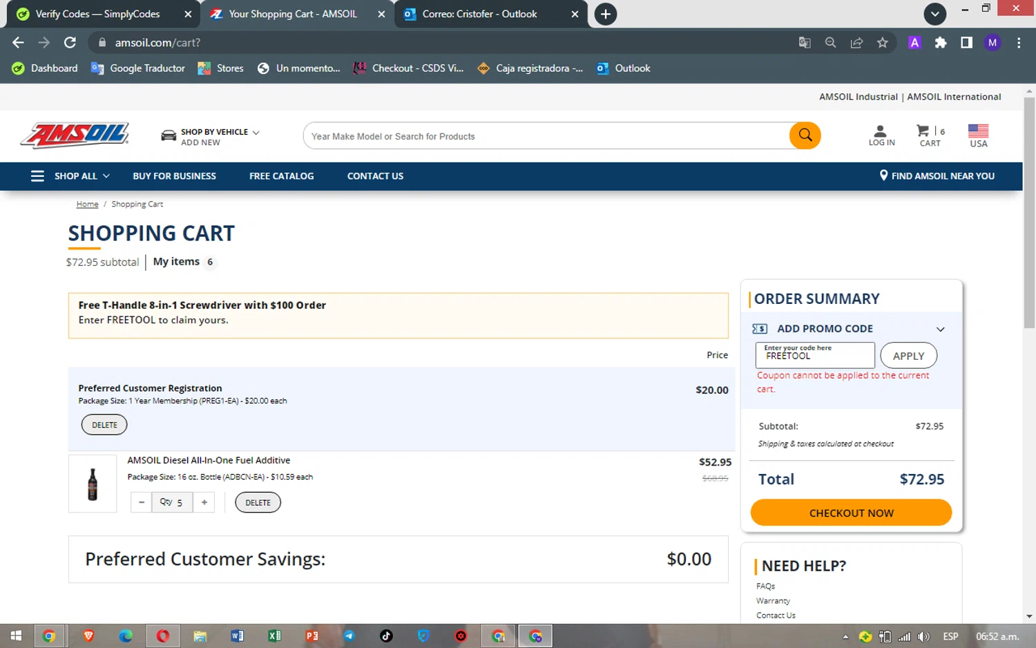 AMSOIL Promo Codes - 100 Token Rewards | January 2025