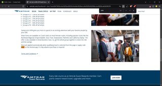 Amtrak Discount Codes (2 Verified) - 50% Off w/Code Mar 2025