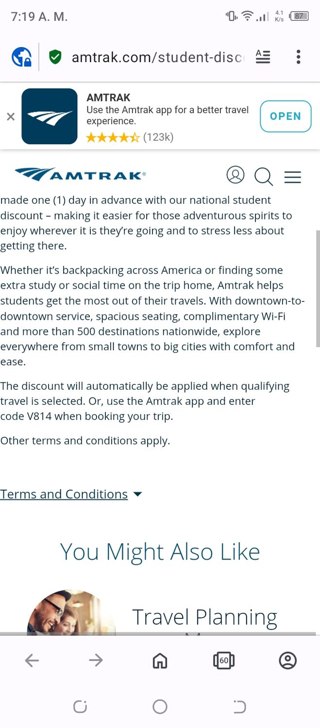 Amtrak Discount Codes (2 Verified) - 50% Off w/Code Mar 2025