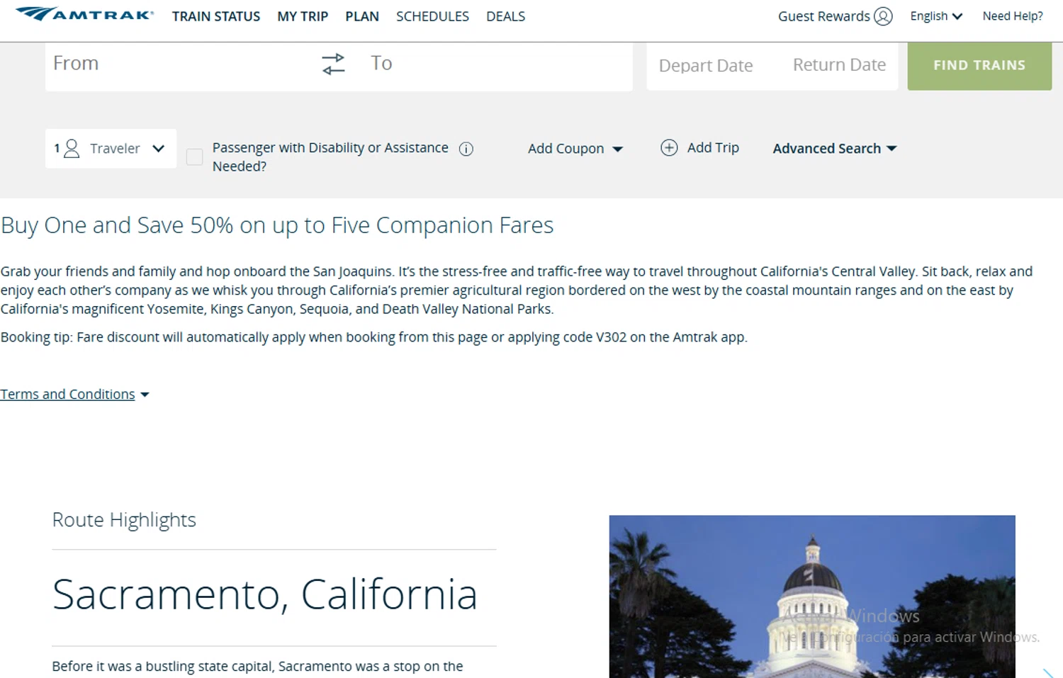 Amtrak Promo Codes - 50% Off (1 Verified) Nov 2025