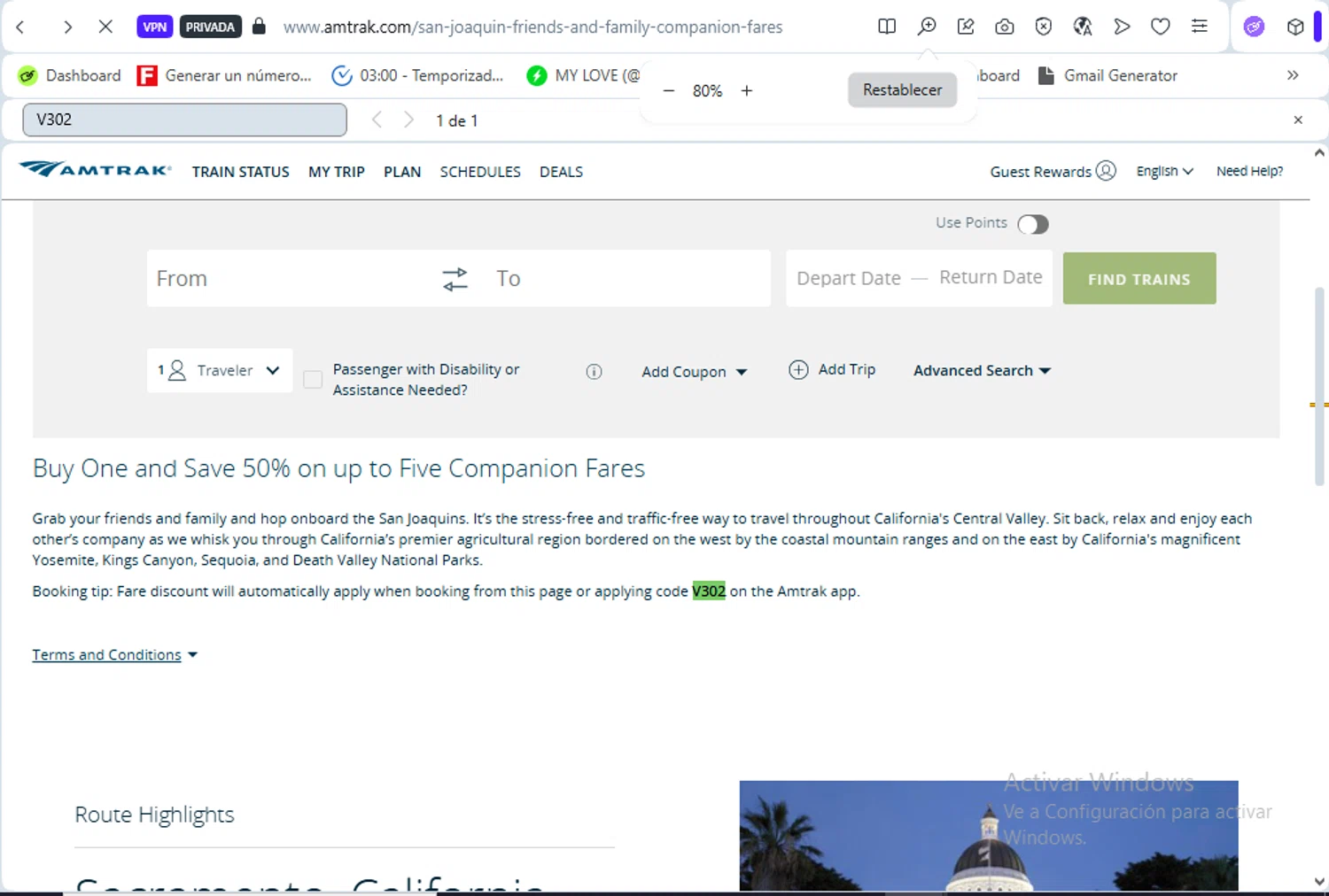 Amtrak Promo Codes - 50% Off (1 Verified) Nov 2025