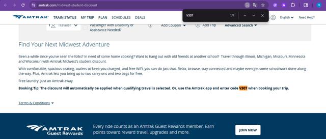 Amtrak Promo Codes (2 Verified) - 50% Off w/Code Oct 2025