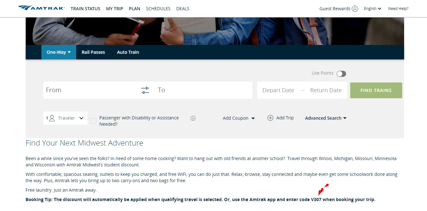 Amtrak Promo Codes - 15% Off Coupons Sep 2025