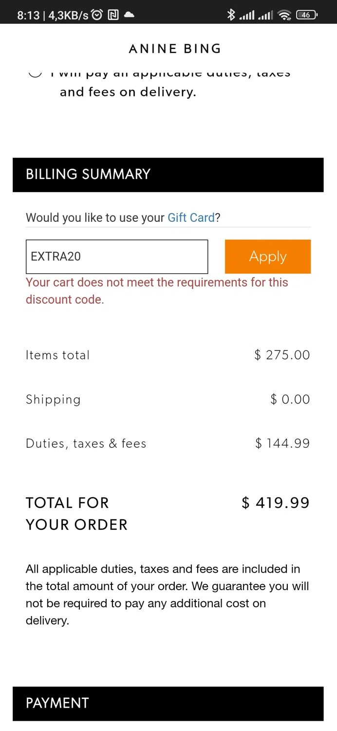 Anine Bing Promo Codes - 20% Off | January 2025