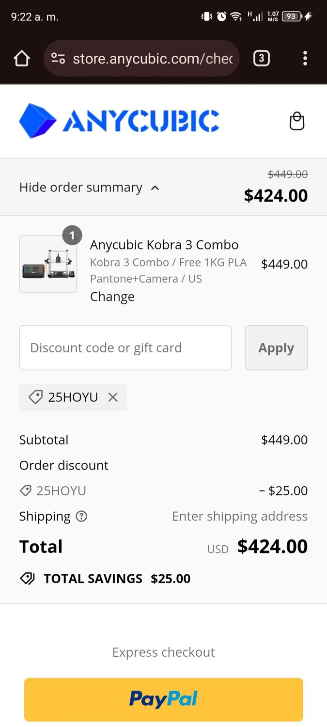 Anycubic Promo Codes – 50% Off | July 2024
