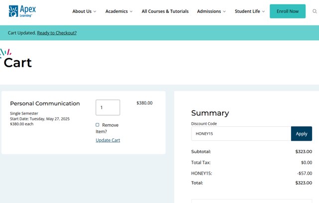 Apex Learning Promo Codes - $50 Off (Verified) Jul 2025